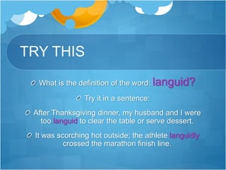 Lecture: Ten Steps Chapter 1: Vocabulary in Context (Revised) | PPT ...