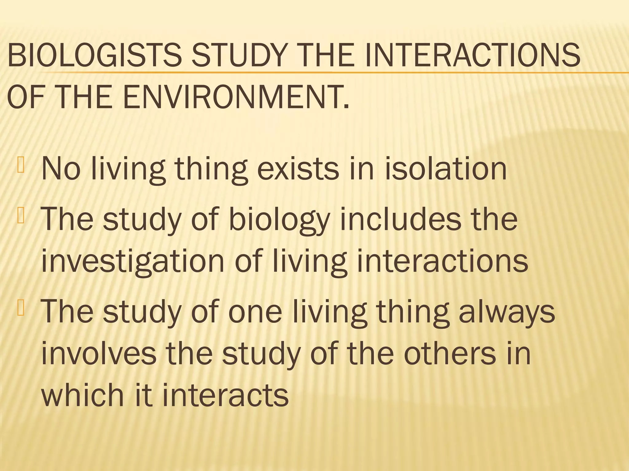 Glencoe Biology Chapter 1 Biology: The Study of Life | PPT