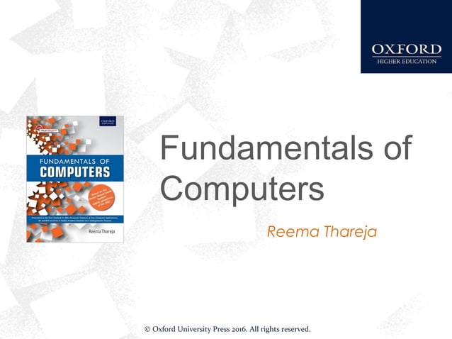 Chapter1 fundamentals of computers by reema thareja | PDF | Desktops | Computing