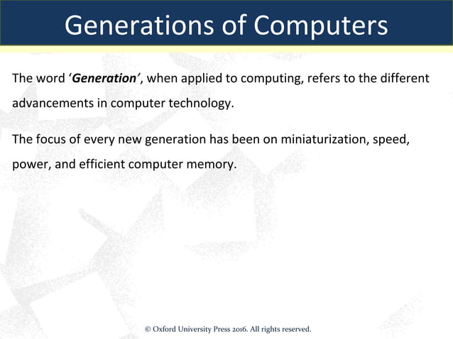 Chapter1 fundamentals of computers by reema thareja | PDF | Desktops | Computing