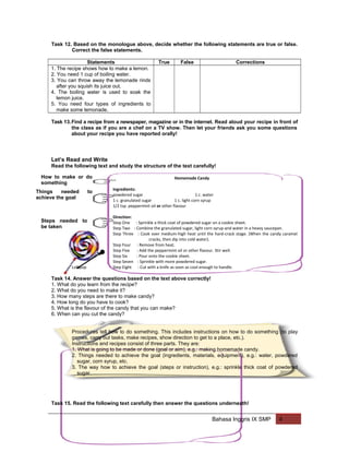 Chapter 1 | DOC | Desserts and Baking | Food & Drink