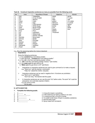 Chapter 1 | DOC | Desserts and Baking | Food & Drink
