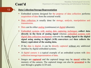 Introduction to Embedded Systems I : Chapter 1 | PPTX