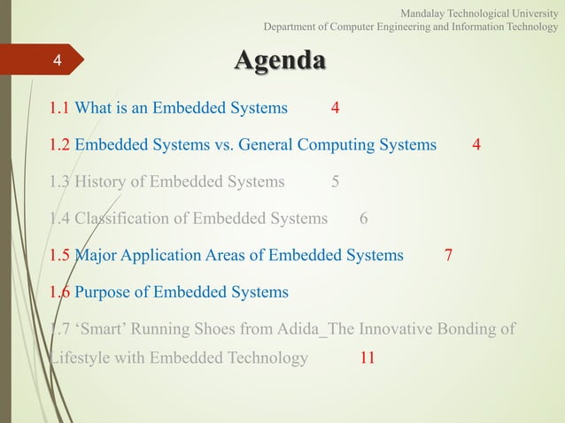 Introduction to Embedded Systems I : Chapter 1 | PPTX | Operating Systems | Computer Software ...