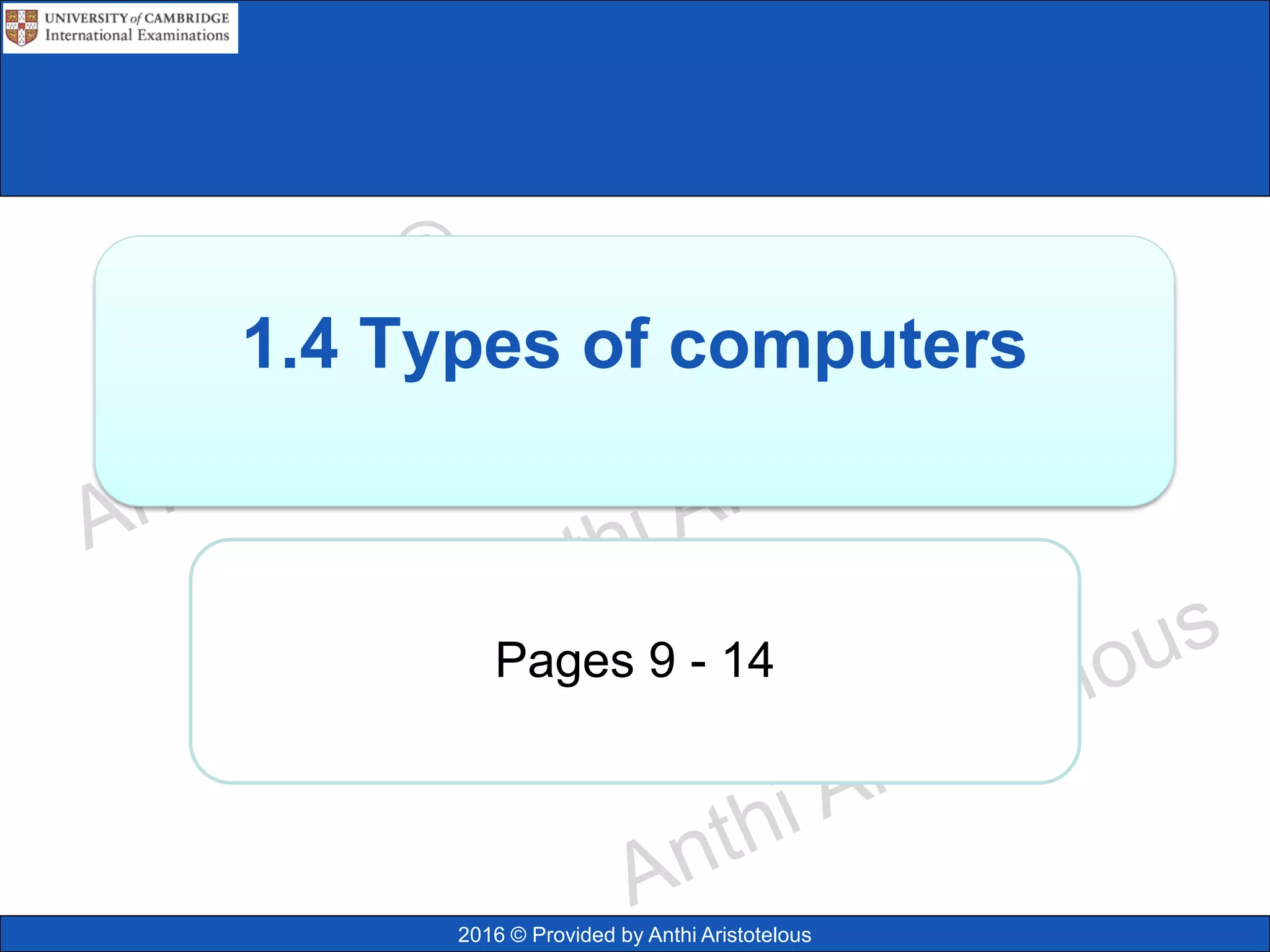 0417 IGCSE ICT Chapter 1 | PDF