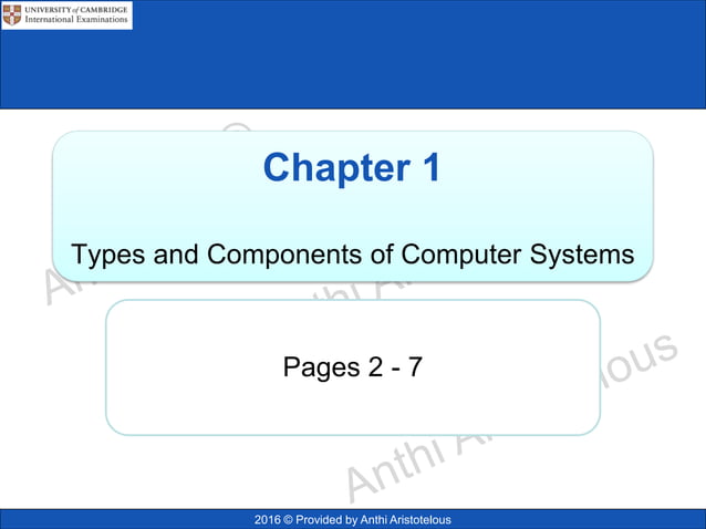 0417 IGCSE ICT Chapter 1 | PDF