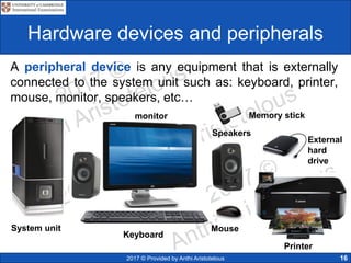 0417 IGCSE ICT Chapter 1 | PDF