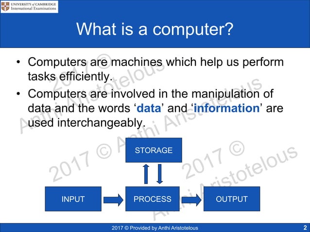 0417 IGCSE ICT Chapter 1 | PDF