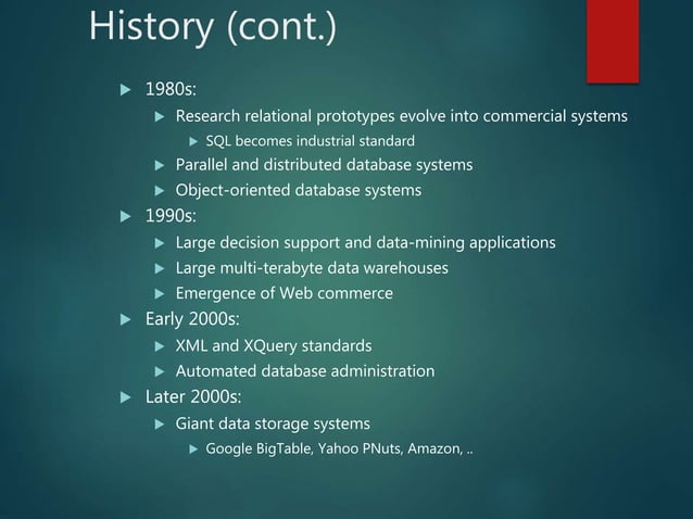Database Management System Lecture 1 Ppt Free Download 8602