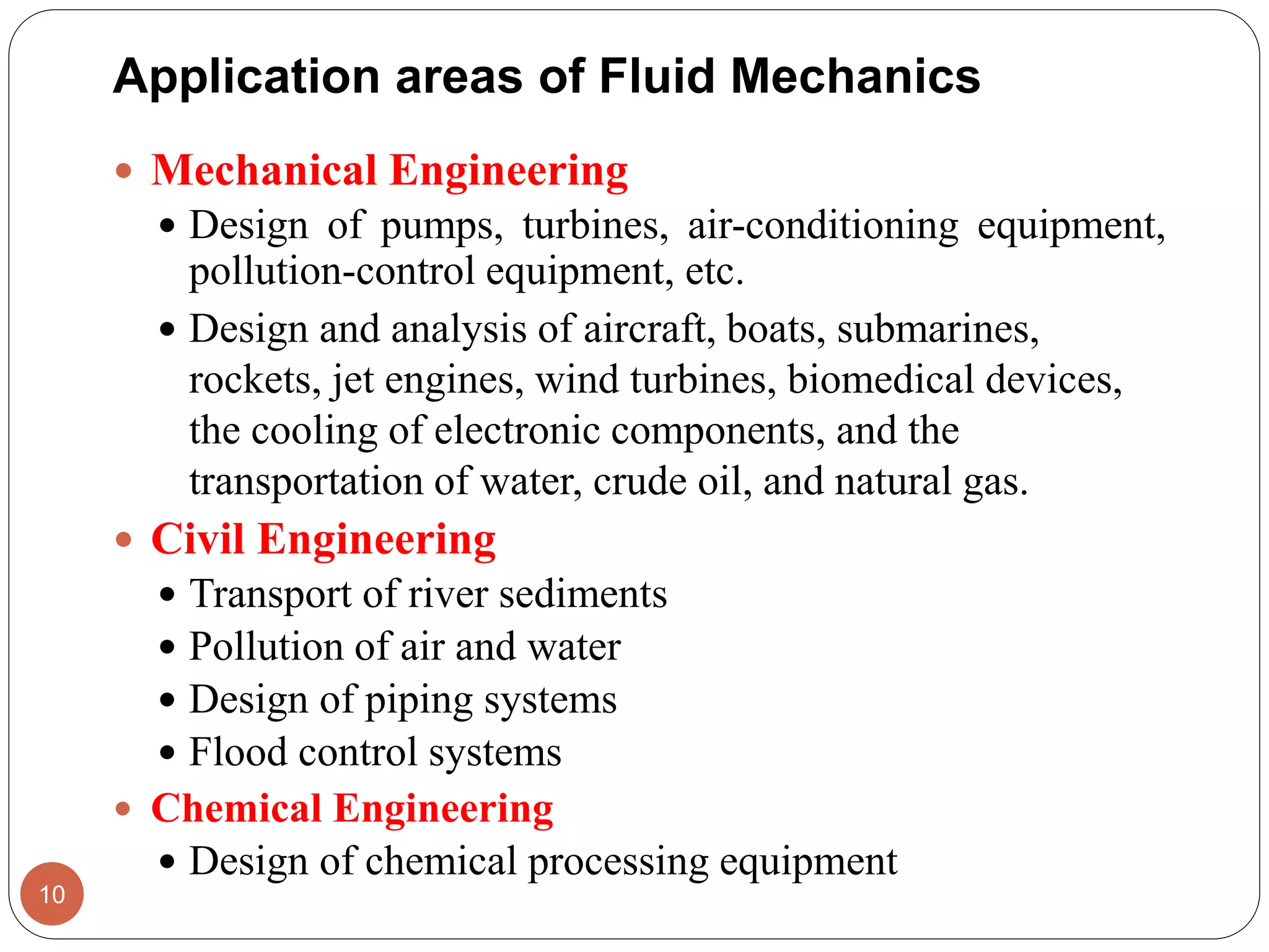 Fluid Mechanics. Chapter 1. Introduction to Fluid Mechanics | PDF