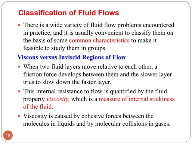 Fluid Mechanics. Chapter 1. Introduction to Fluid Mechanics | PDF | Science