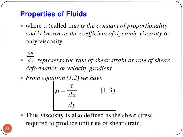Fluid Mechanics. Chapter 1. Introduction to Fluid Mechanics