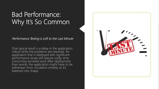 Chapter 1. Why Performance Test | PPT