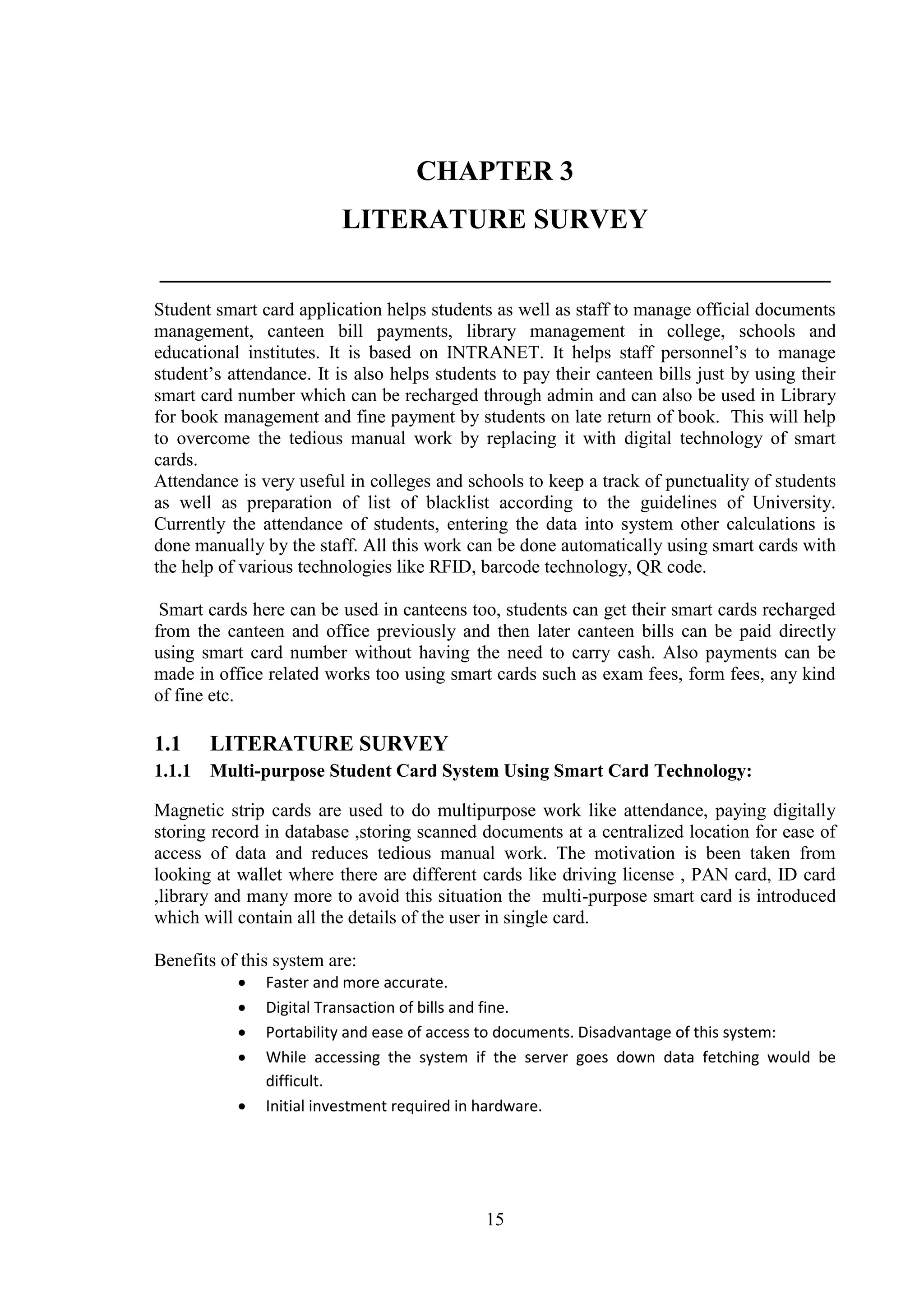 College Student Smart Card | PDF