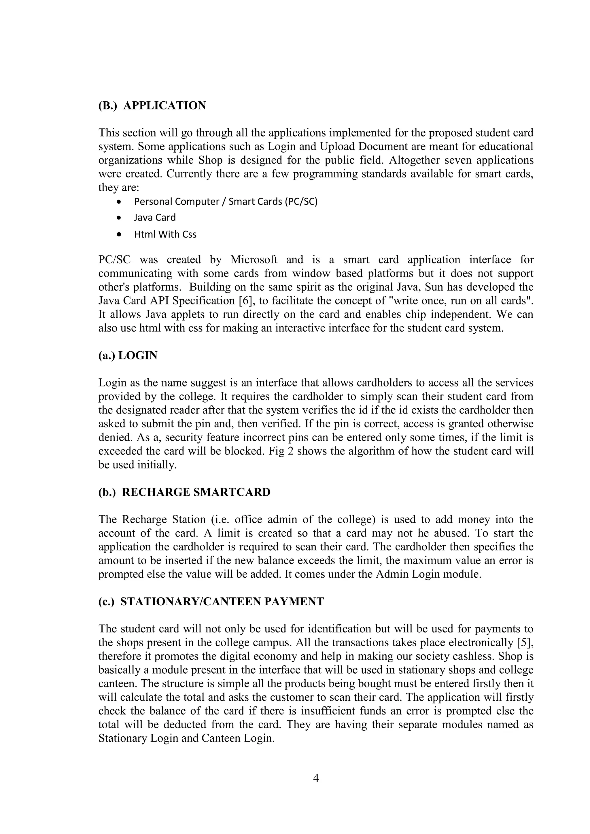 College Student Smart Card | PDF