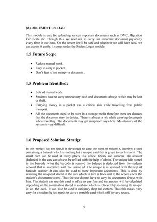 College Student Smart Card | PDF