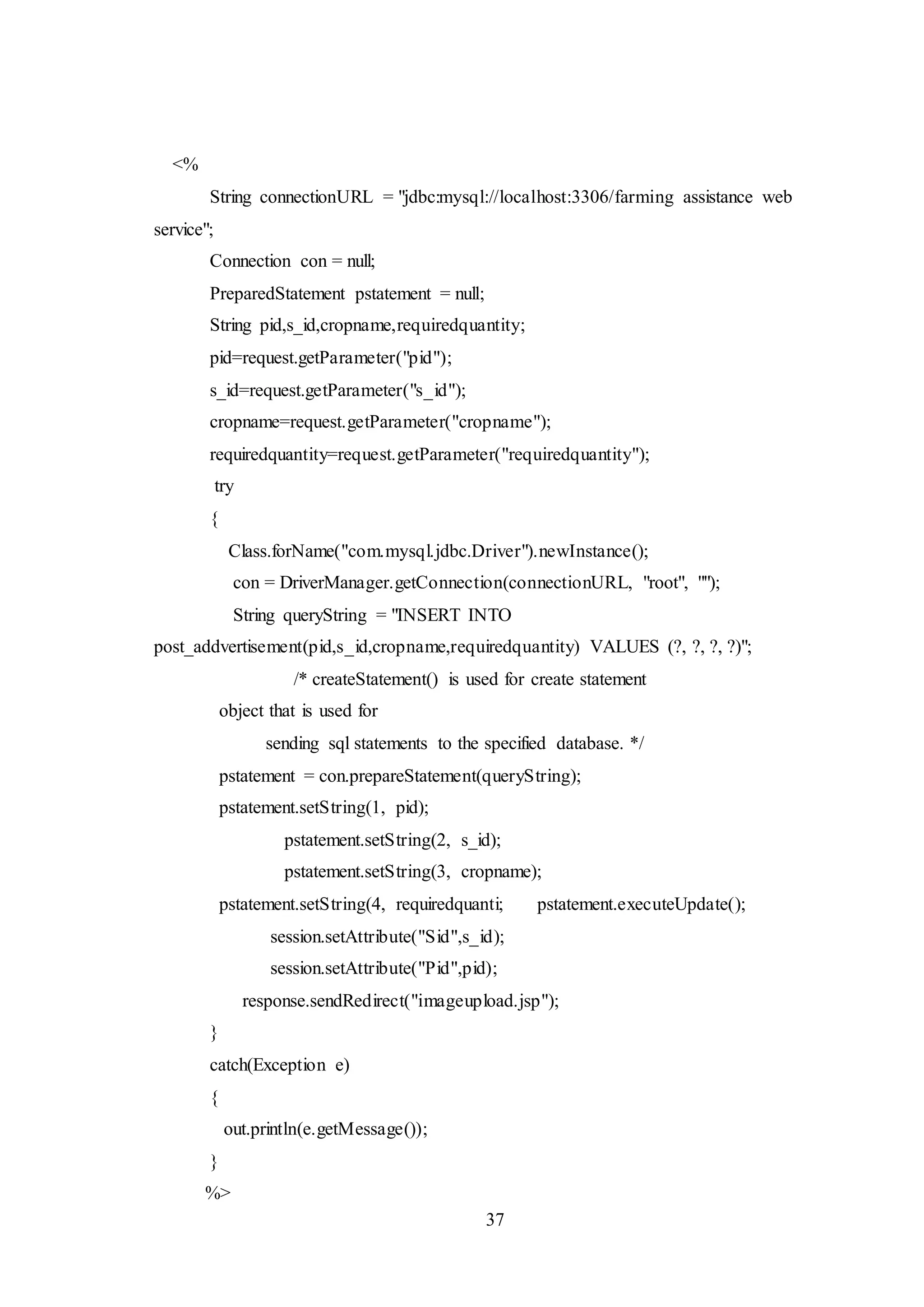 farming assistant web service | DOCX