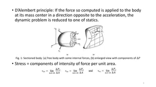 Chapter 1: Stress, Axial Loads and Safety Concepts | PPTX