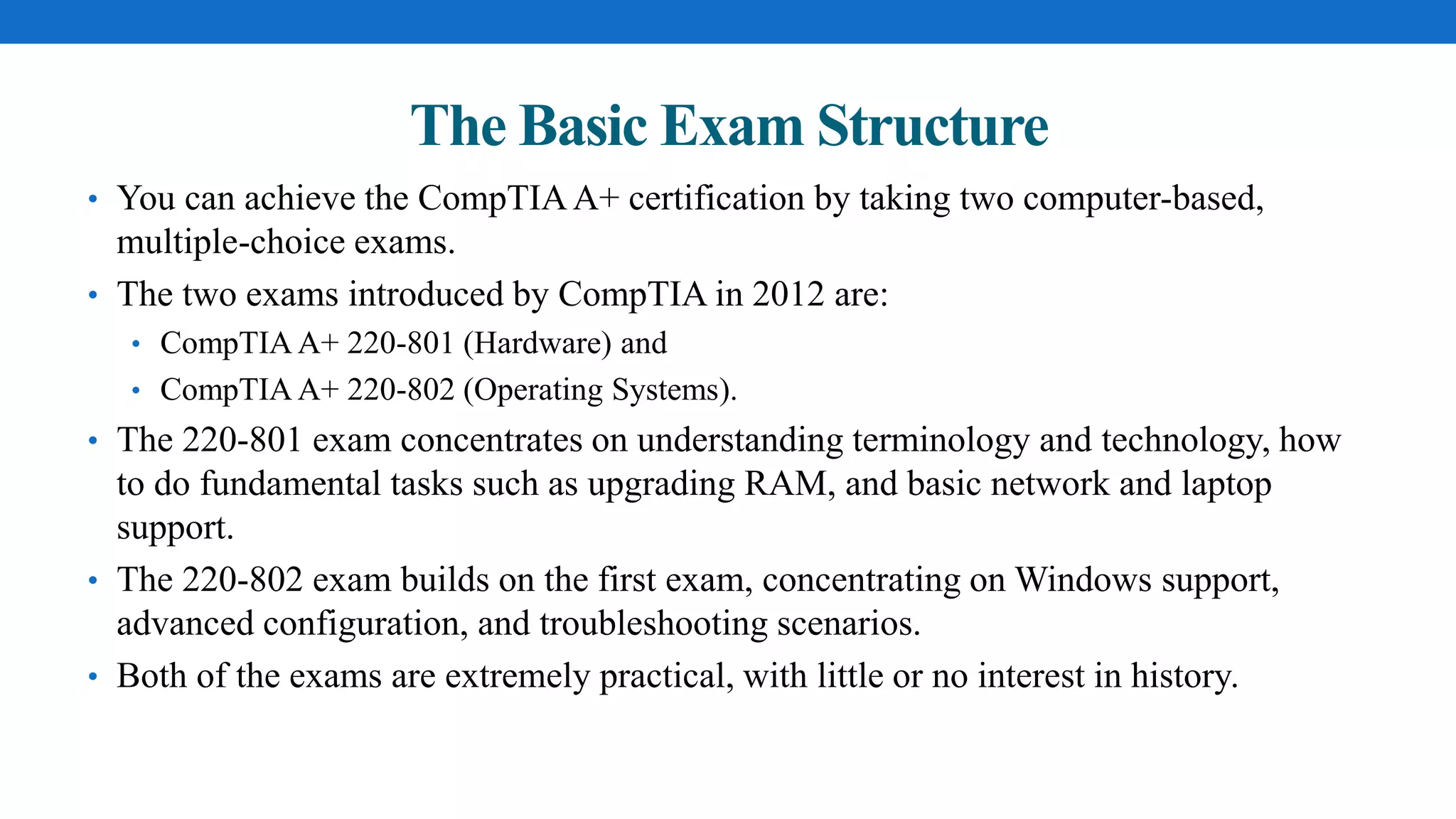 Lecture 1: CompTIA A+ Certification | PDF