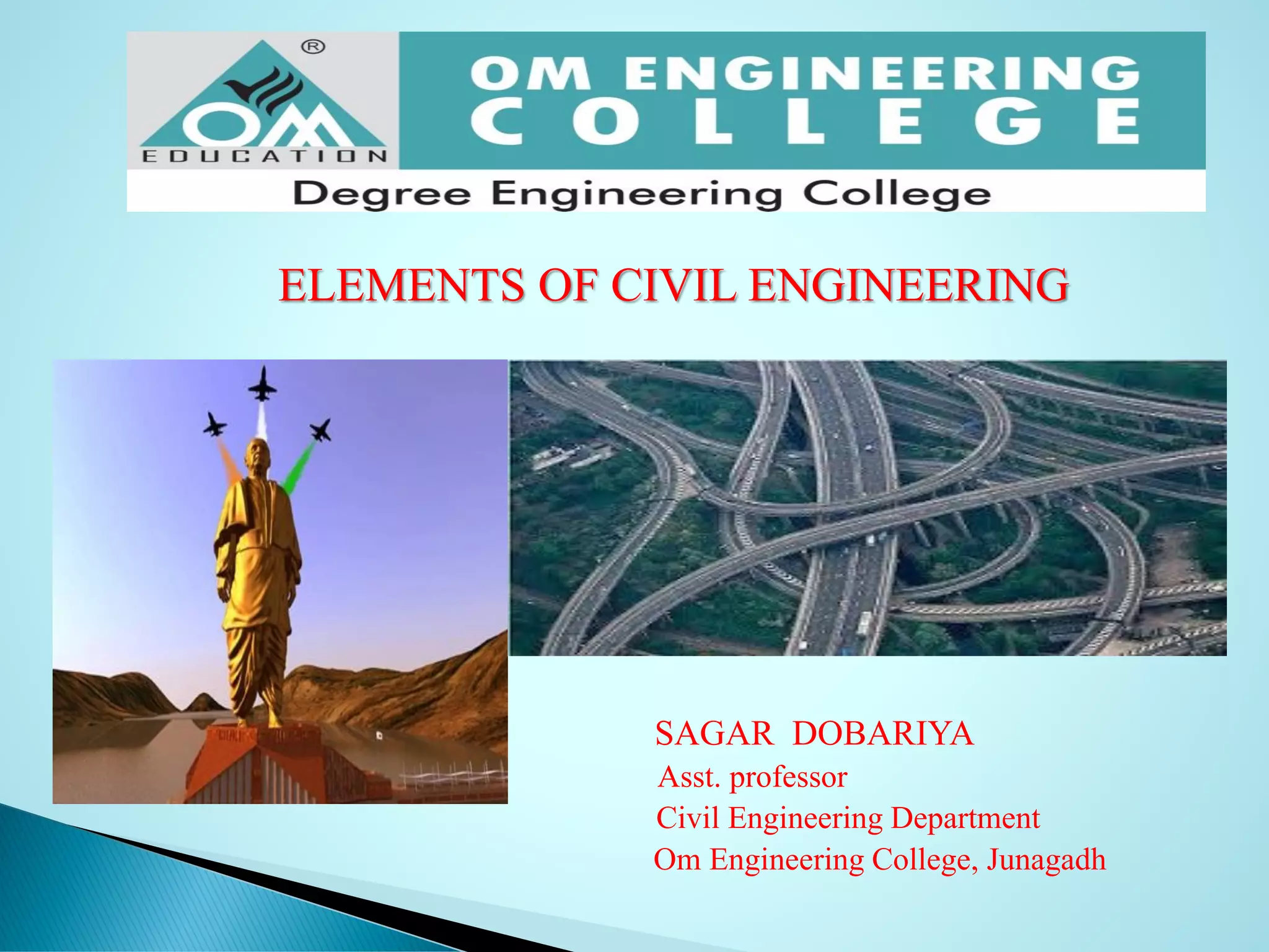 elements of civil engineering Chapter 1 | PDF