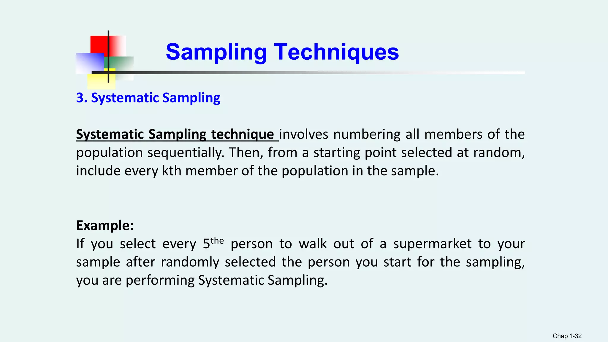 Statistics: Chapter One | PDF