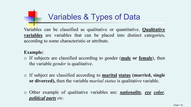 Statistics: Chapter One | PDF | Science