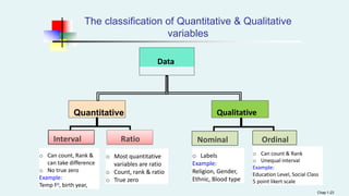 Statistics: Chapter One | PDF