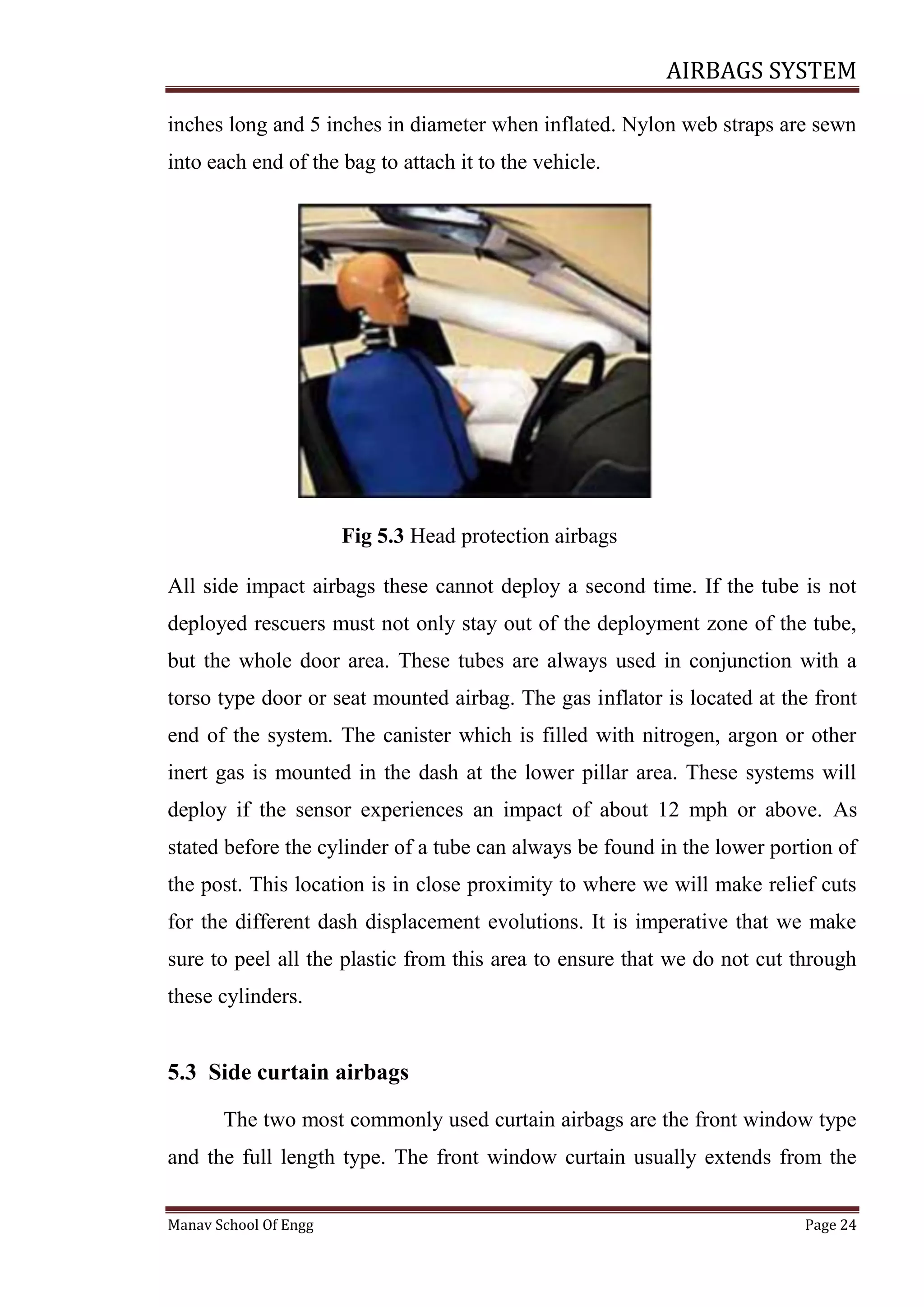 Air Bag System | PDF