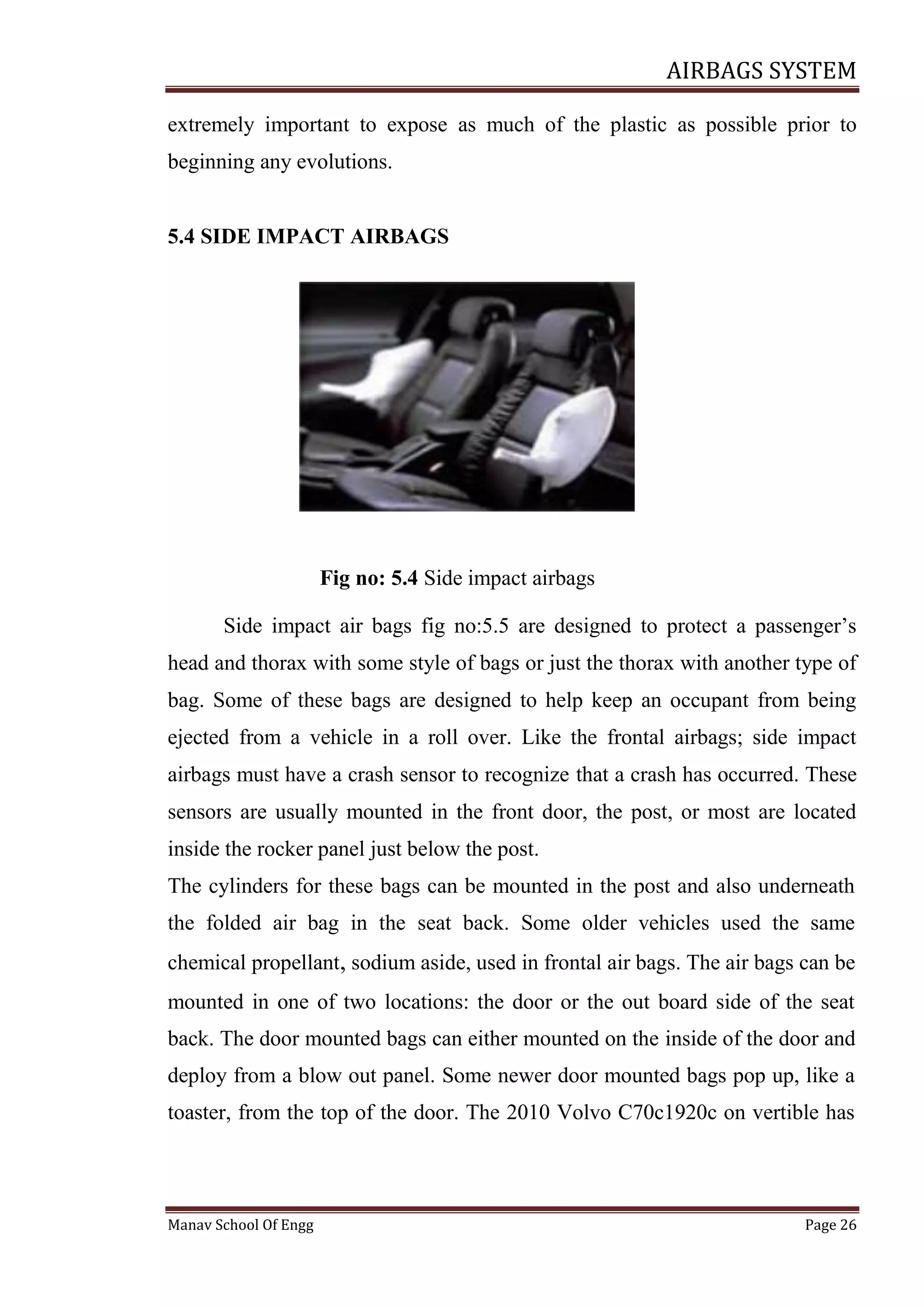 Air Bag System | PDF