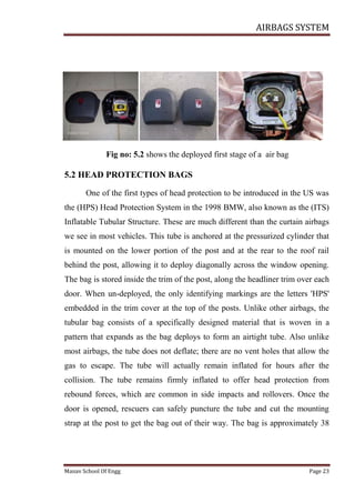 Air Bag System | PDF