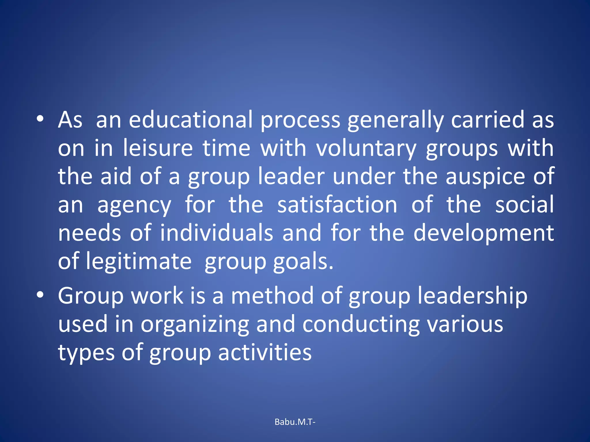 introduction to group work | PPTX