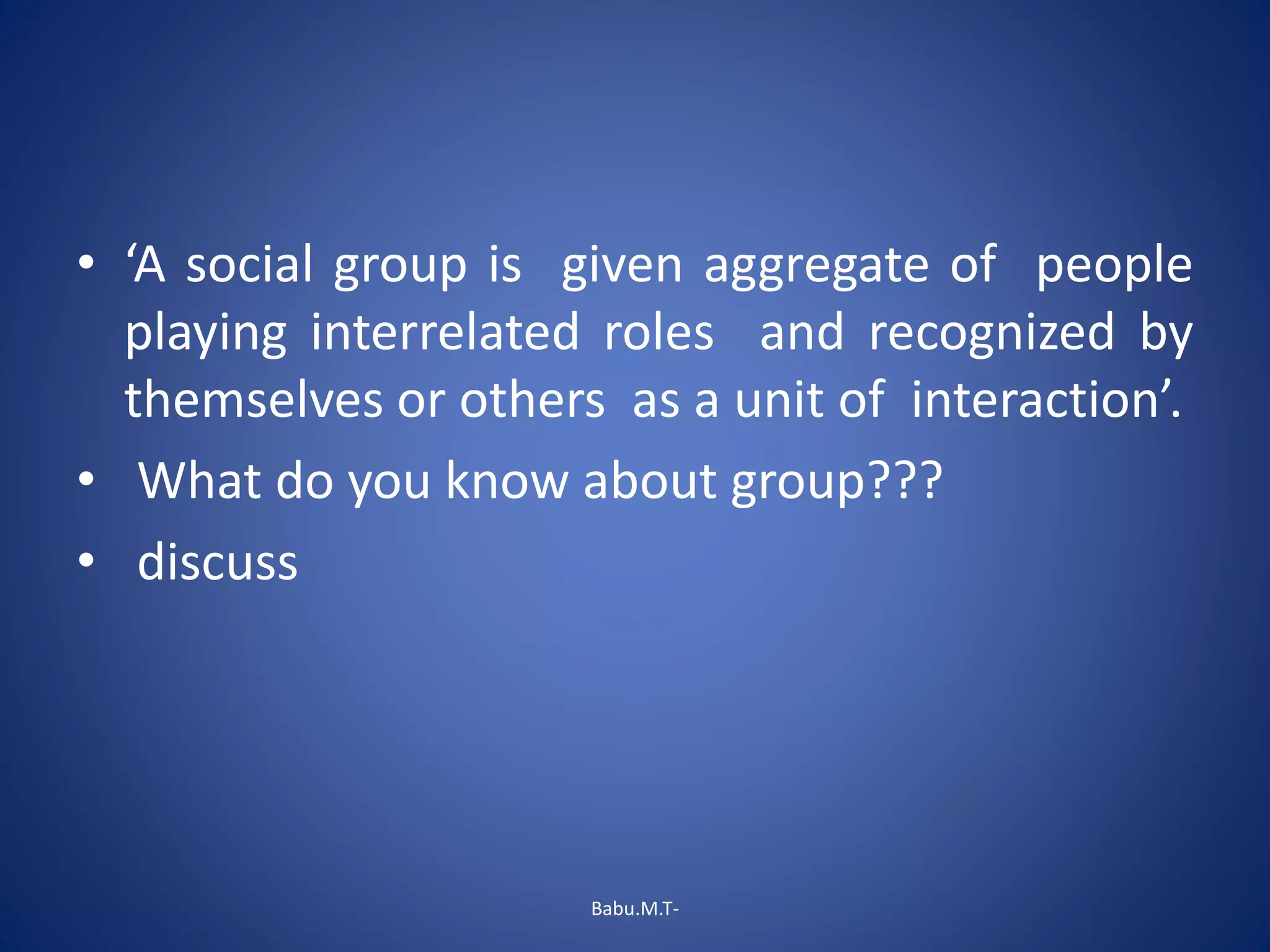 introduction to group work | PPTX