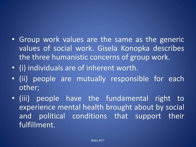 introduction to group work | PPTX | Education