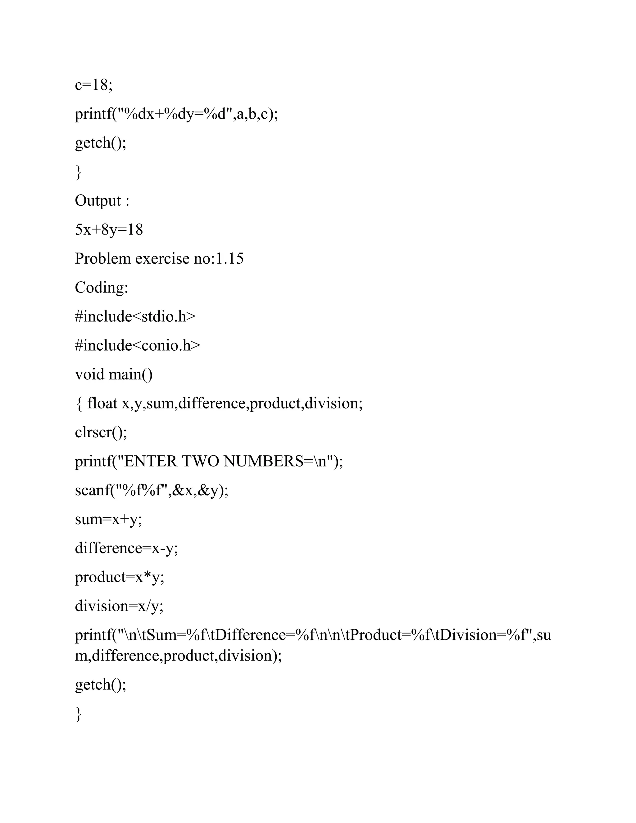 Chapter 1 : Balagurusamy_ Programming ANsI in C | PDF