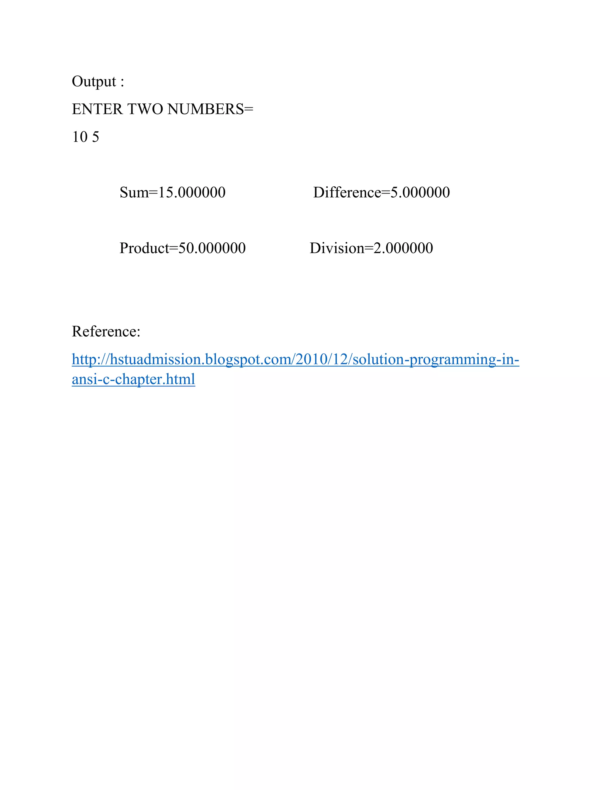 Chapter 1 : Balagurusamy_ Programming ANsI in C | PDF