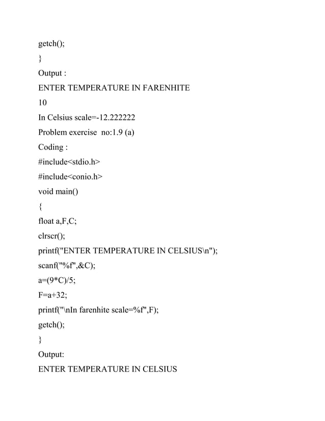 Chapter 1 : Balagurusamy_ Programming ANsI in C | PDF