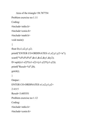 Chapter 1 : Balagurusamy_ Programming ANsI in C | PDF