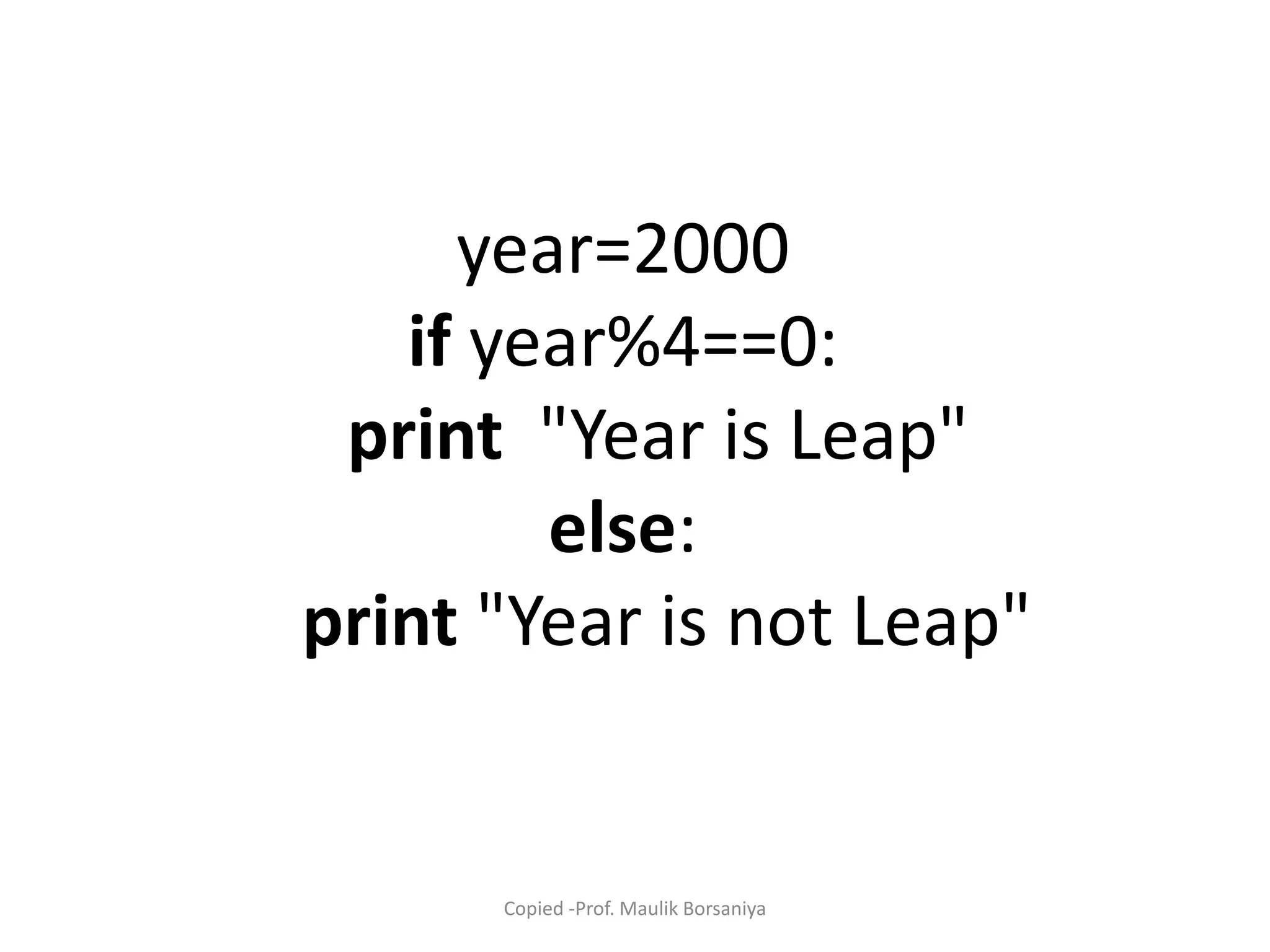 Chapter 1 - INTRODUCTION TO PYTHON -MAULIK BORSANIYA | PPTX