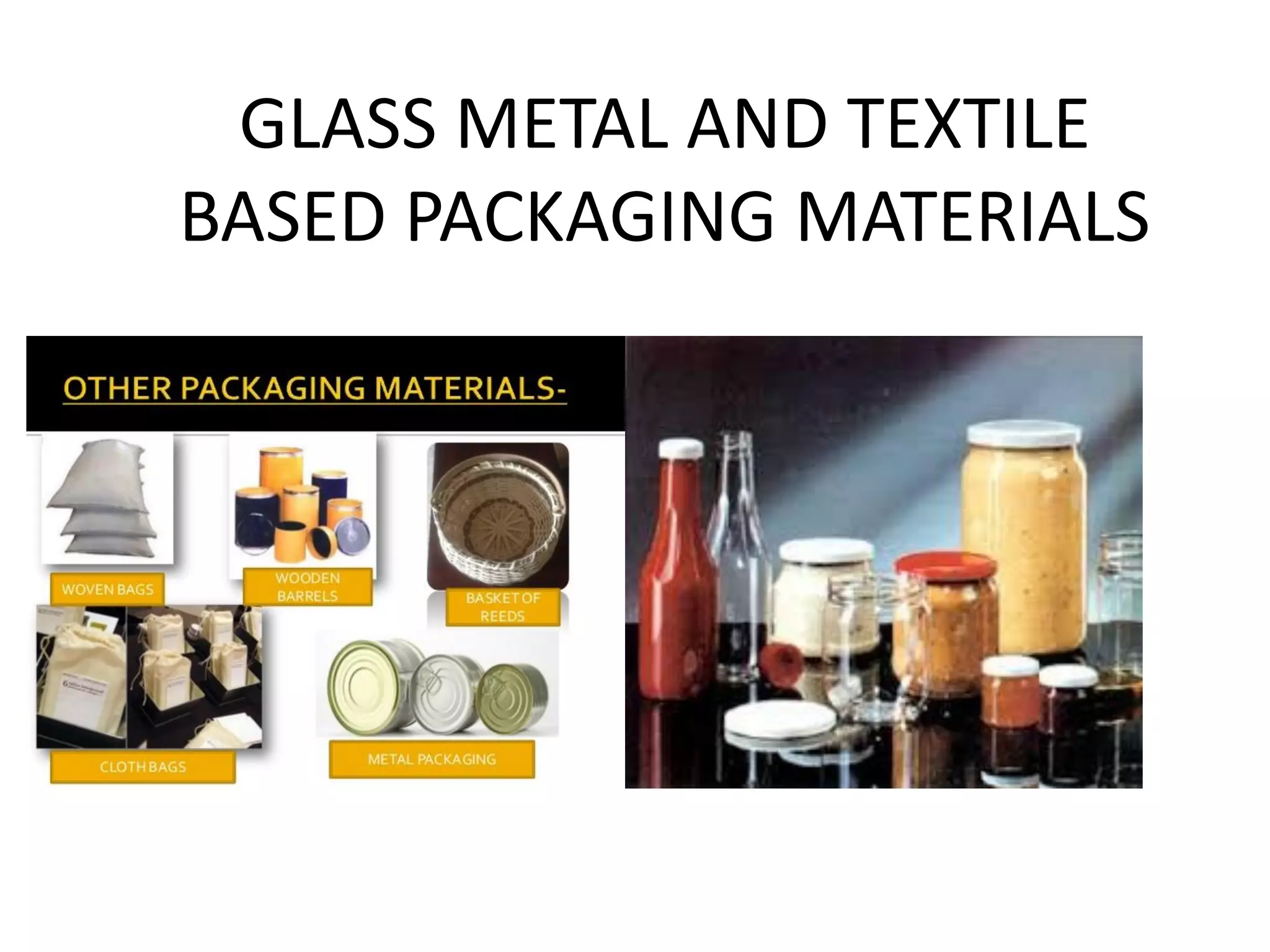 Glass as Packaging Materials | PDF