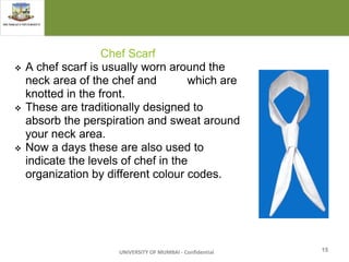 Introduction to Food Production Department | PPT
