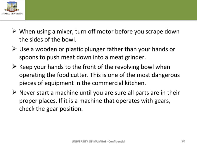 Introduction to Food Production Department | PPT