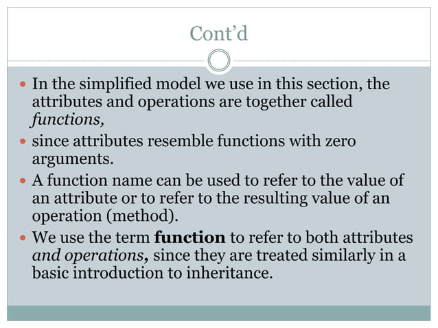 Object oriented database concepts | PPTX