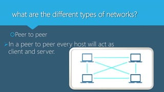 lessons of network chapter1 | PPTX