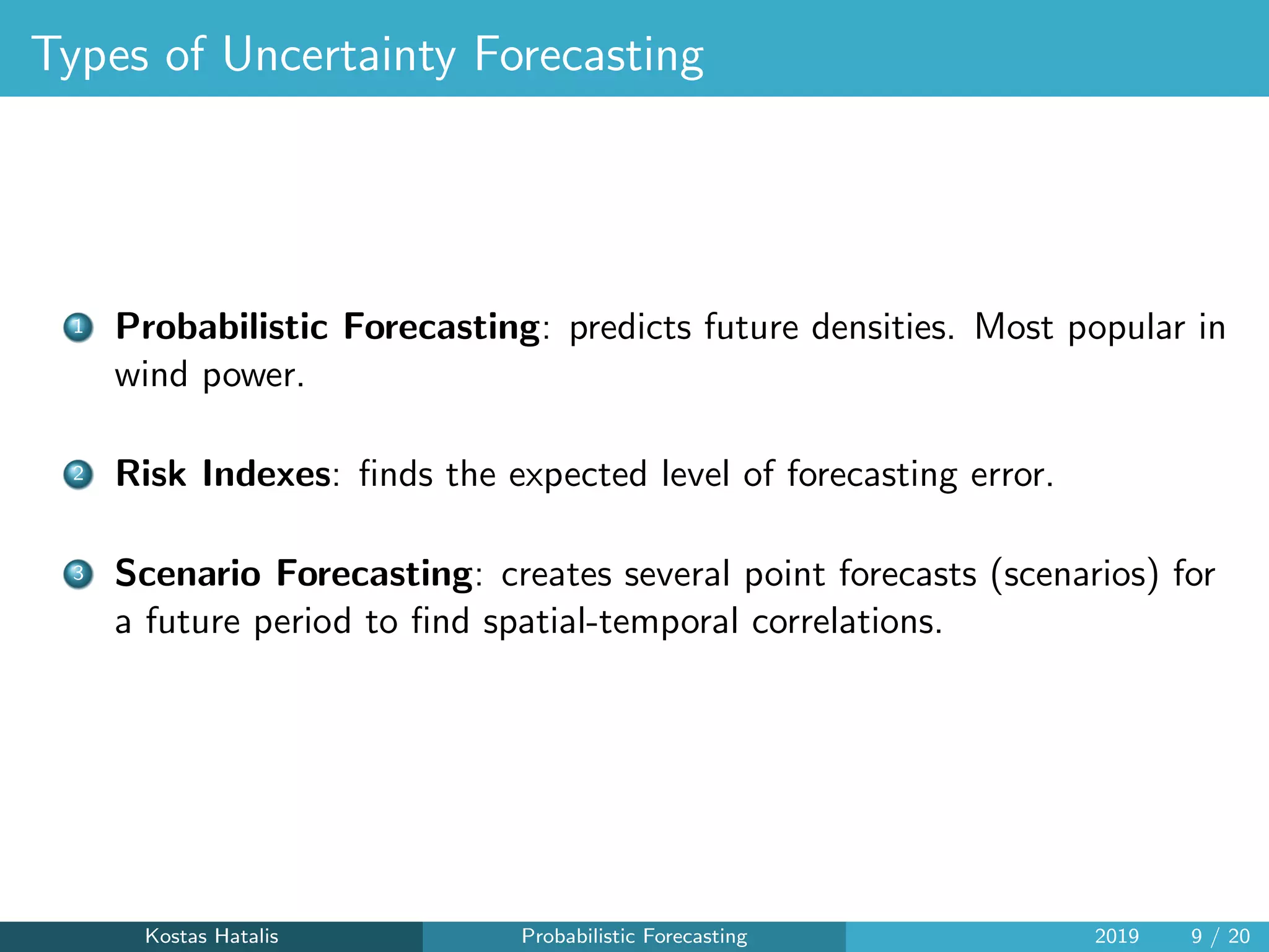 Probabilistic Forecasting: How and Why? | PDF Probabilistic Forecasting: How and Why? | PDF