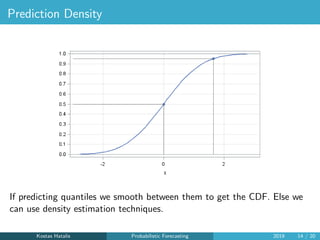Probabilistic Forecasting: How and Why? | PDF