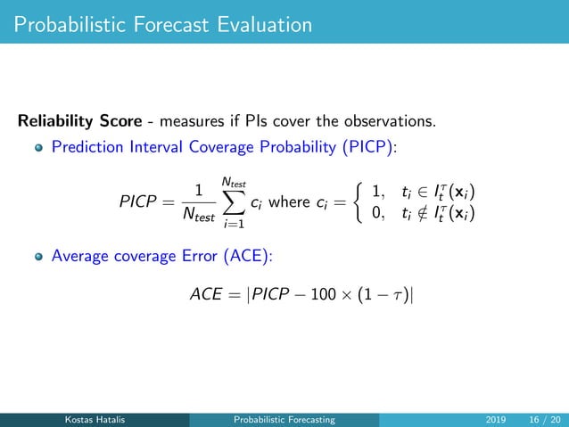 Probabilistic Forecasting: How and Why? | PDF