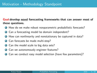 Probabilistic Forecasting: How and Why? | PDF