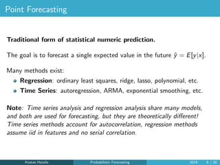 Probabilistic Forecasting: How and Why? | PDF