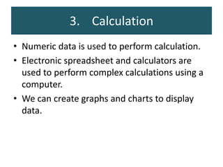 Data processing cycle , stages of data processing cycle. | PPTX