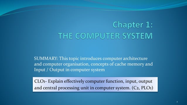 Computer System Architecture | PPT